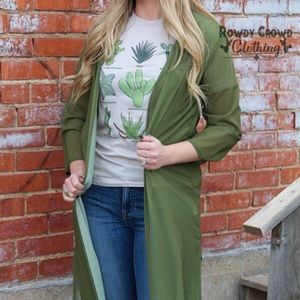 Rowdy Crowd Clothing | Sweaters | Botanical Gardens Duster | Poshmark